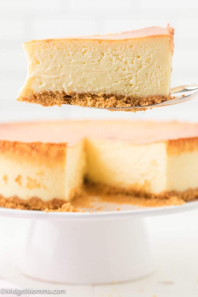 The Best Homemade New York Style Cheesecake Recipe • MidgetMomma