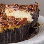 The Best Turtle Cheesecake Recipe • MidgetMomma