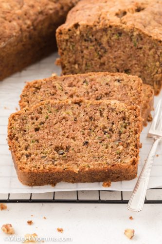 Walnut Zucchini Bread Recipe • MidgetMomma
