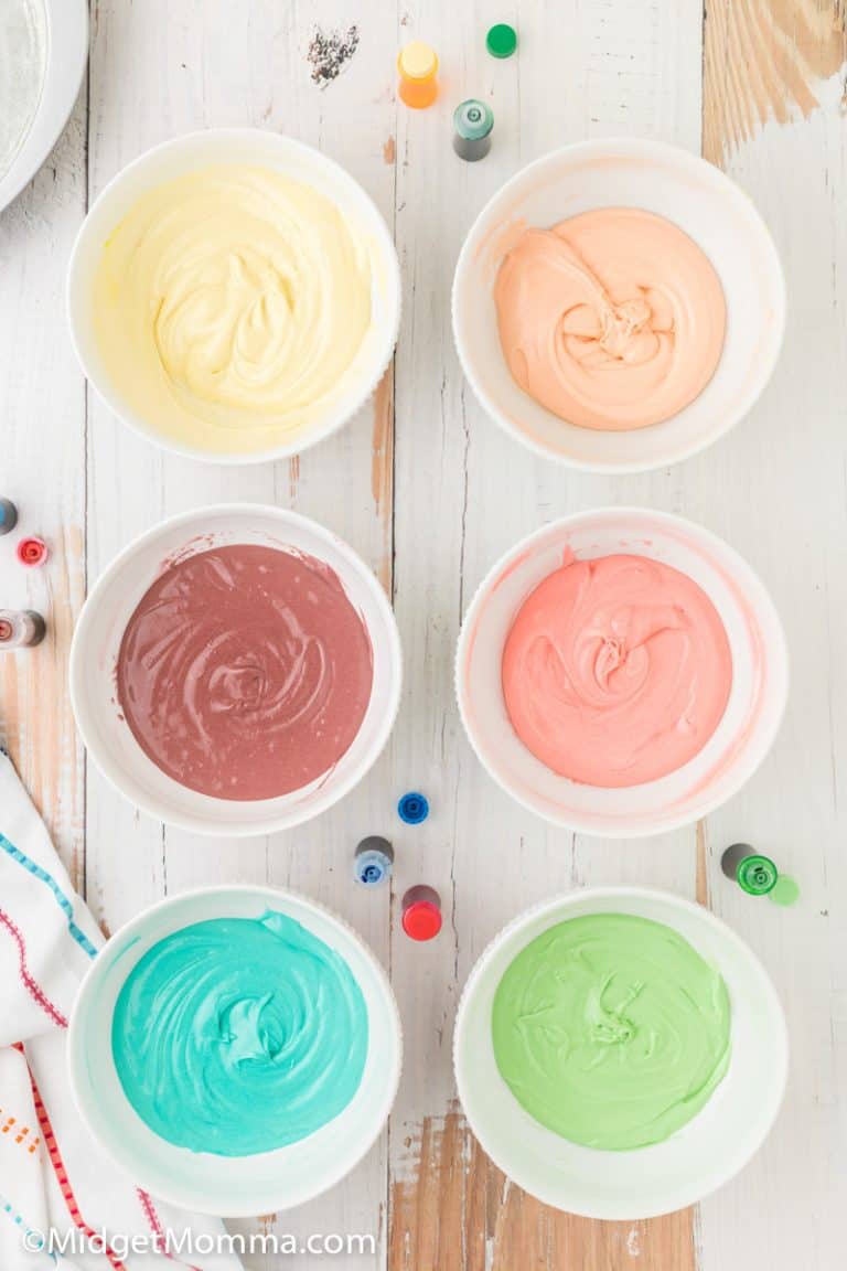 Homemade Rainbow Cake Recipe - Vanilla Rainbow Cake