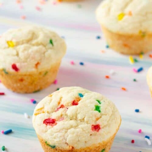 Funfetti Pancake Cupcakes Recipe • MidgetMomma