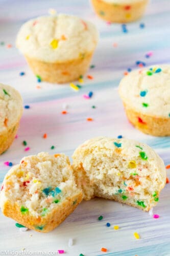 Funfetti Pancake Cupcakes Recipe • MidgetMomma
