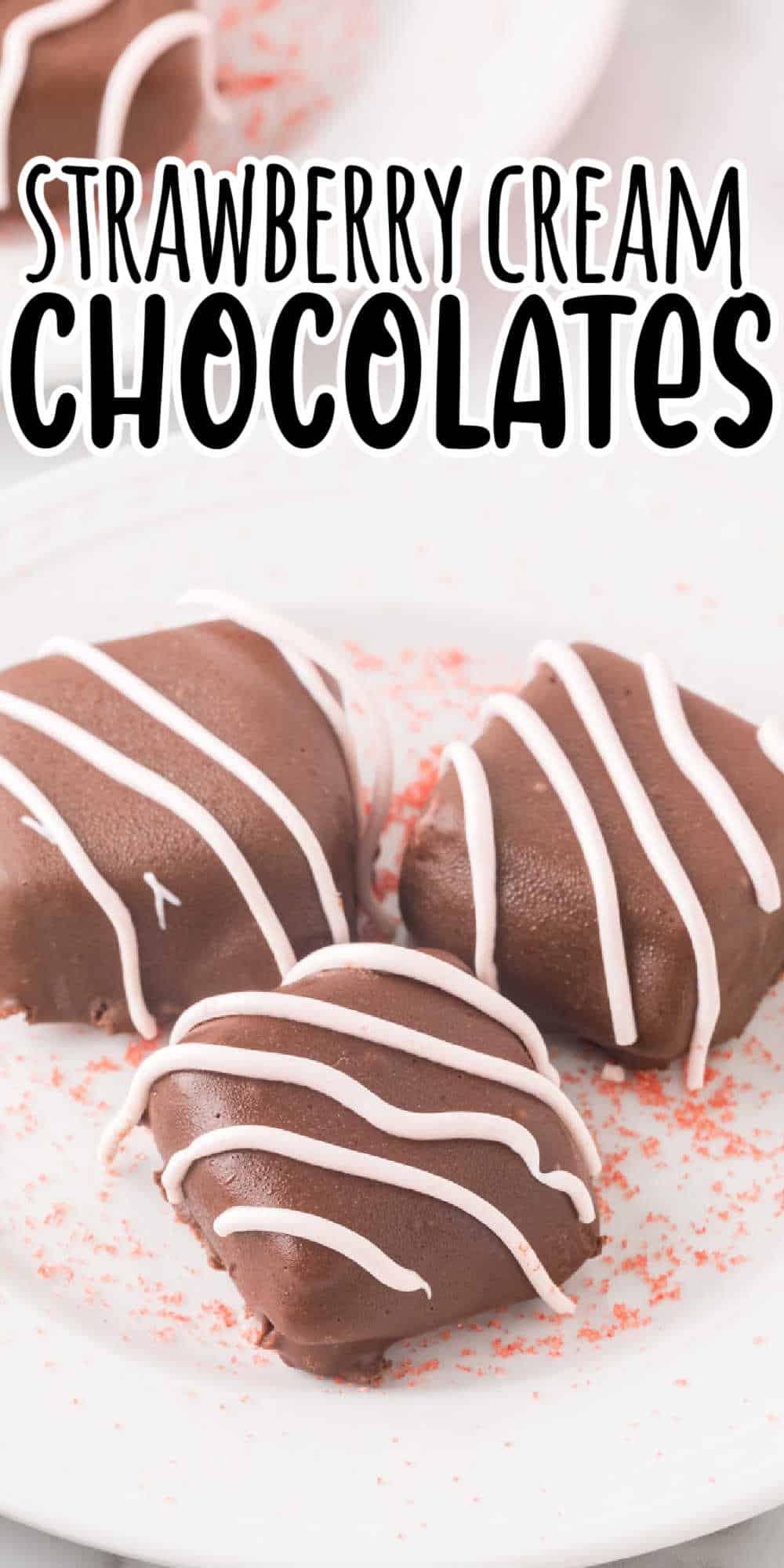 Strawberry Cream Chocolates