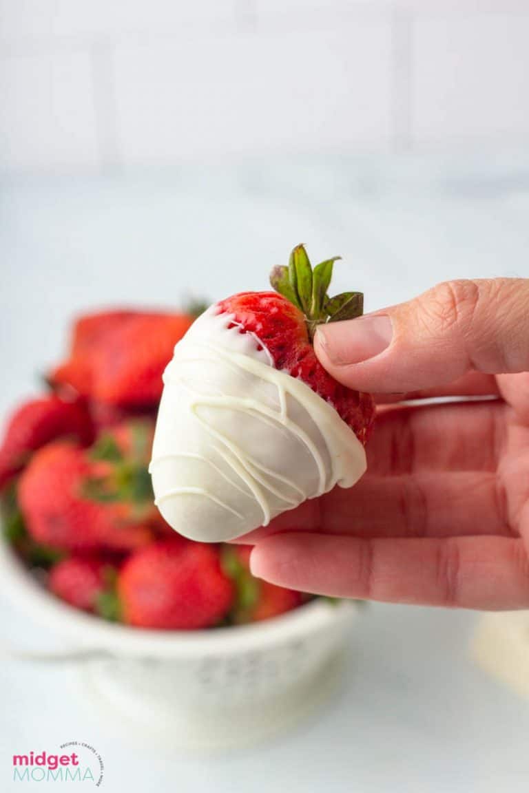 How to Make White Chocolate Covered Strawberries