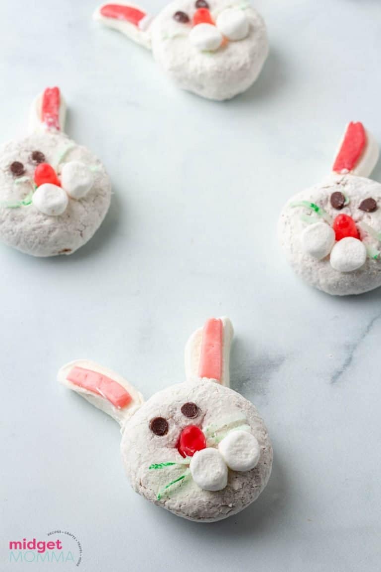Easter Bunny Donuts (Easy Easter Recipe for Kids)