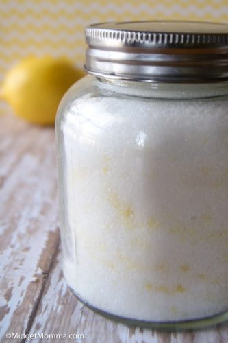 Lemon Flavored Sugar - How to Make Lemon Sugar