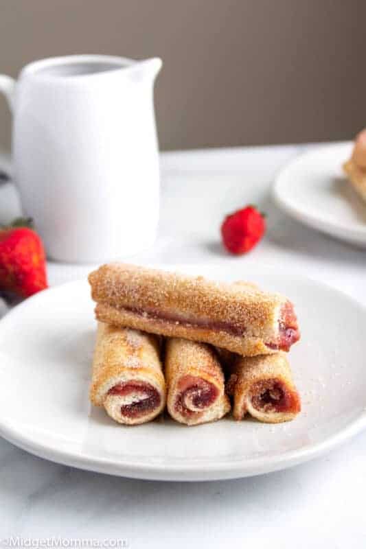 How to Make French Toast Roll ups - MidgetMomma.com