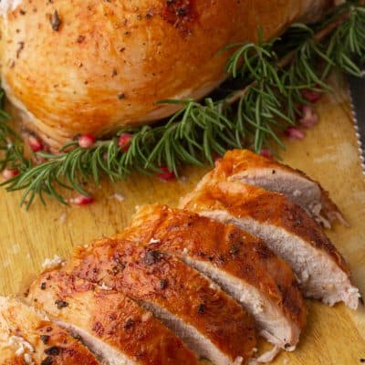 Easy Oven Roasted Turkey Breast • MidgetMomma