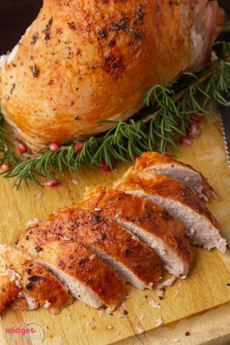 Easy Oven Roasted Turkey Breast • MidgetMomma