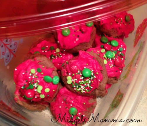 Holiday Chocolate Bites Cookies