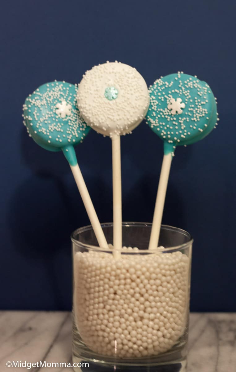 Disney Frozen Themed Oreos Cookie Pops Recipe