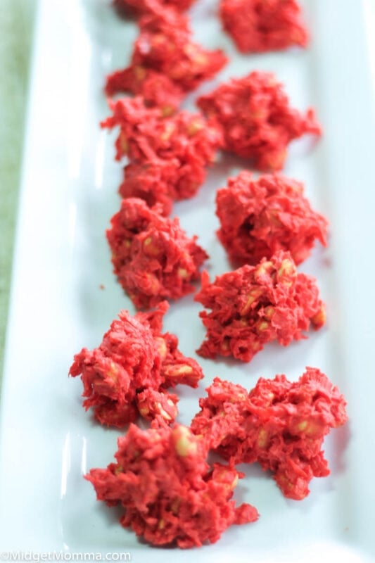 Cupid Poop - No Bake Valentine's Day Kids Treat • MidgetMomma