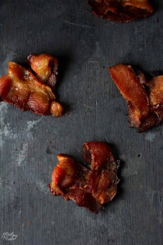 Heart Shaped Bacon | Valentine's Day Menu Ideas