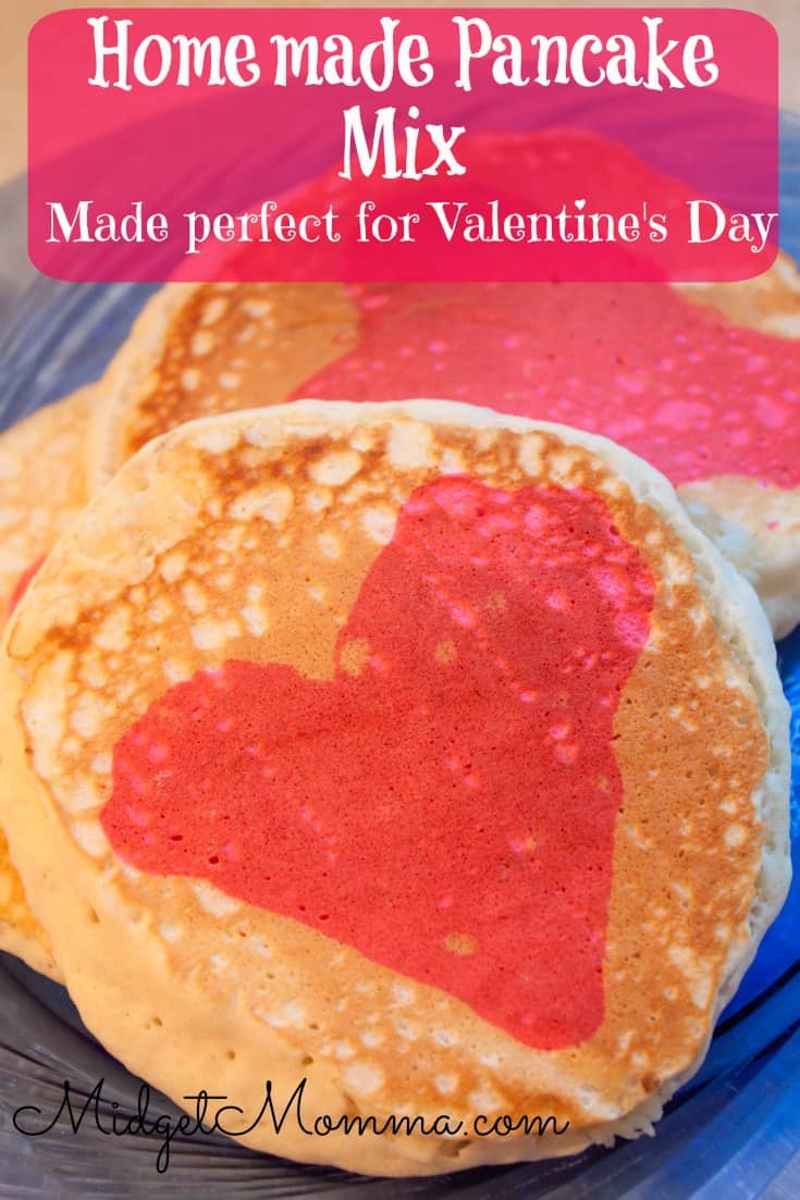 Valentine's Day Pancake mix