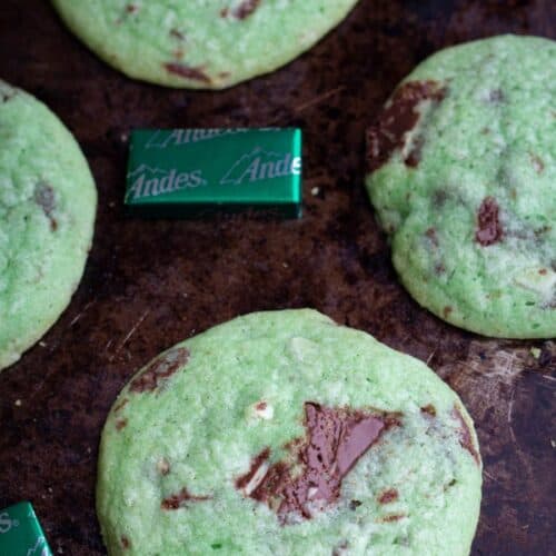 Andes Mint Cookies Recipe • MidgetMomma
