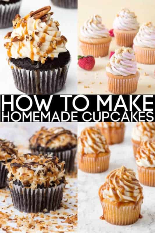 Homemade Cupcakes - How to Make the BEST Homemade Cupcakes!