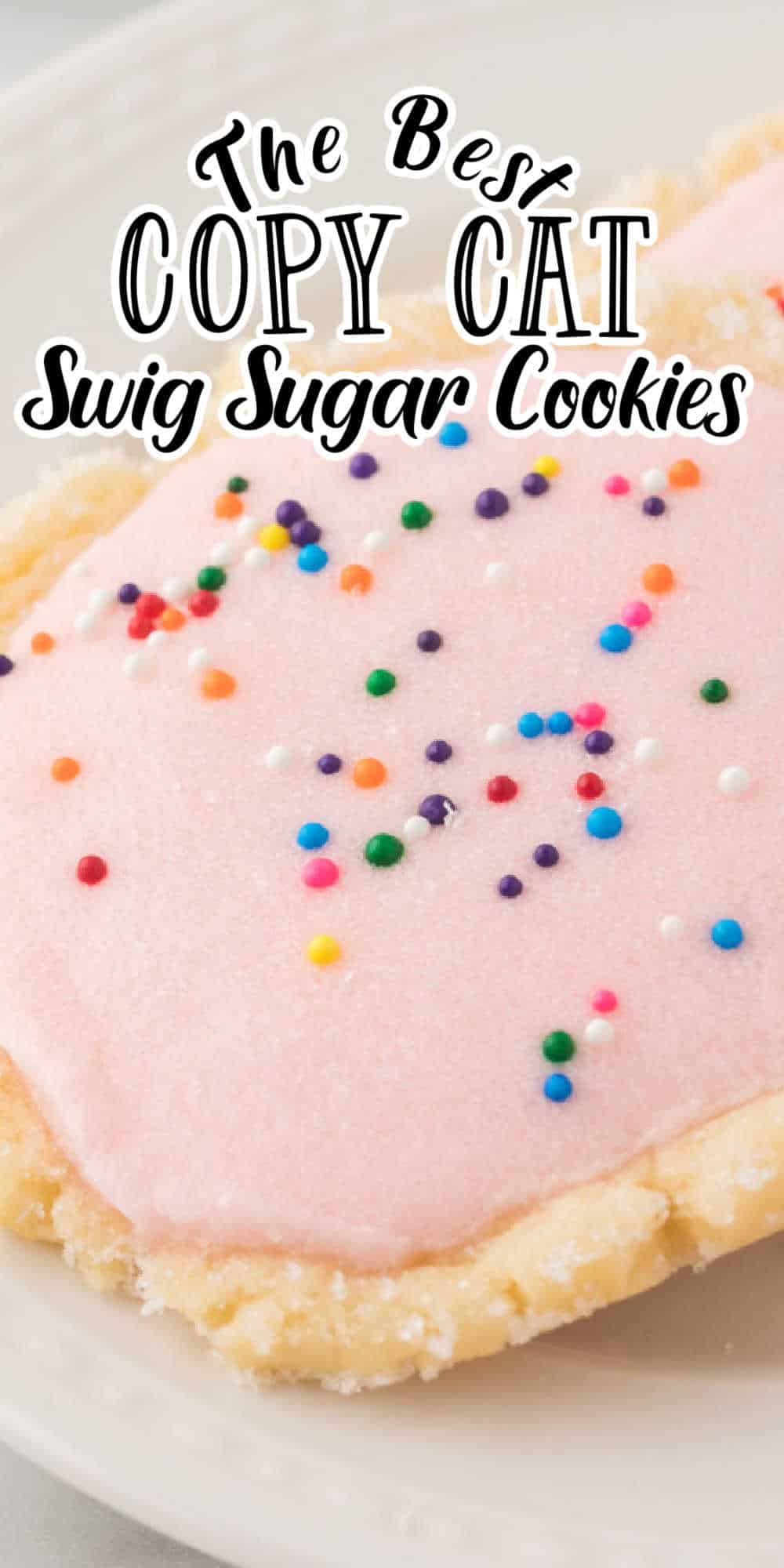 The BEST Easy Homemade Swig Sugar cookies Recipe
