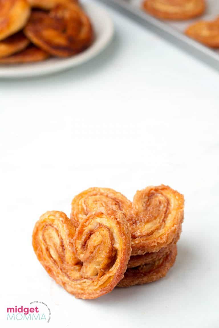 French Palmiers Cookies (Elephant Ear Cookies) • MidgetMomma