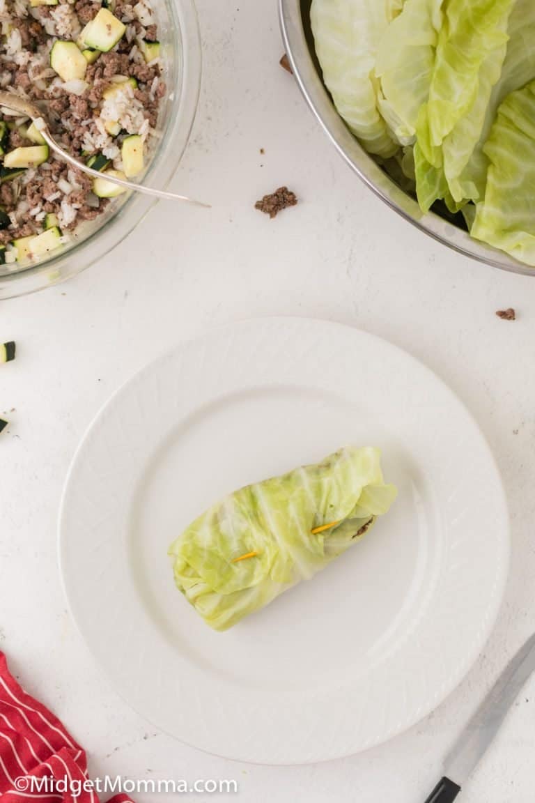 Baked Stuffed Cabbage Rolls (Perfect for Freezer Meal Cooking)