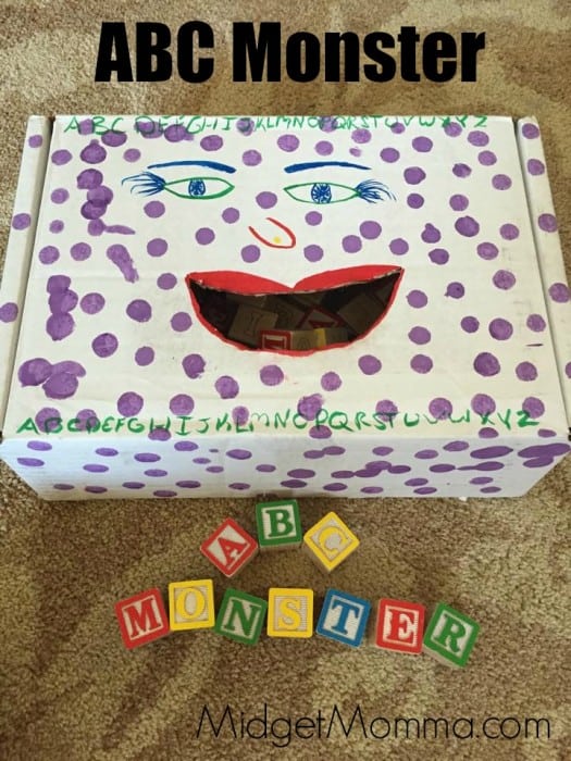 ABC Monster DIY Kids Educational Game
