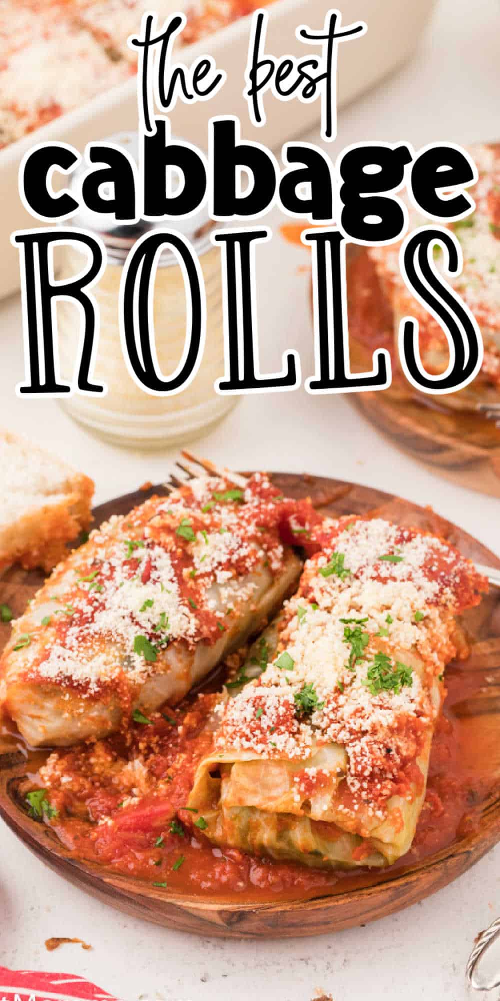 Baked Stuffed Cabbage Rolls (Perfect for Freezer Meal Cooking)