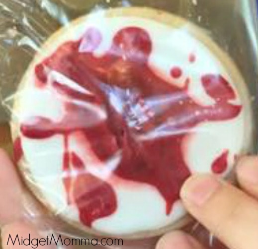 Zombie Brain Cookies homemade sugar cookies