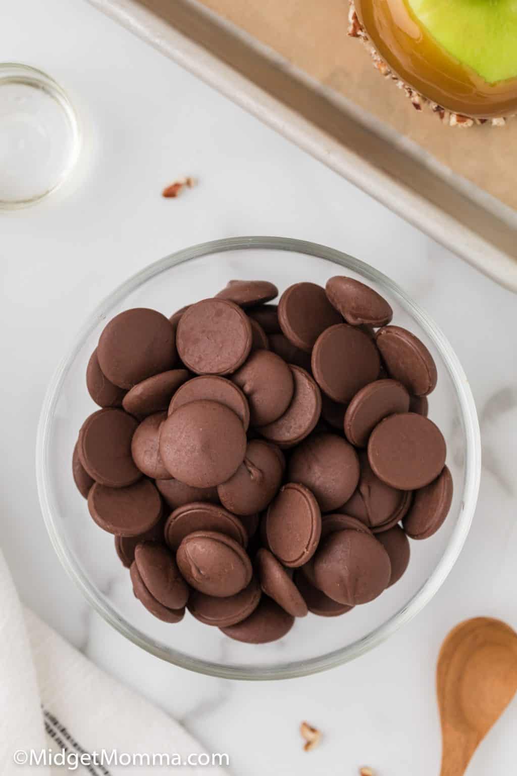 Caramel Turtle Apple with homemade caramel