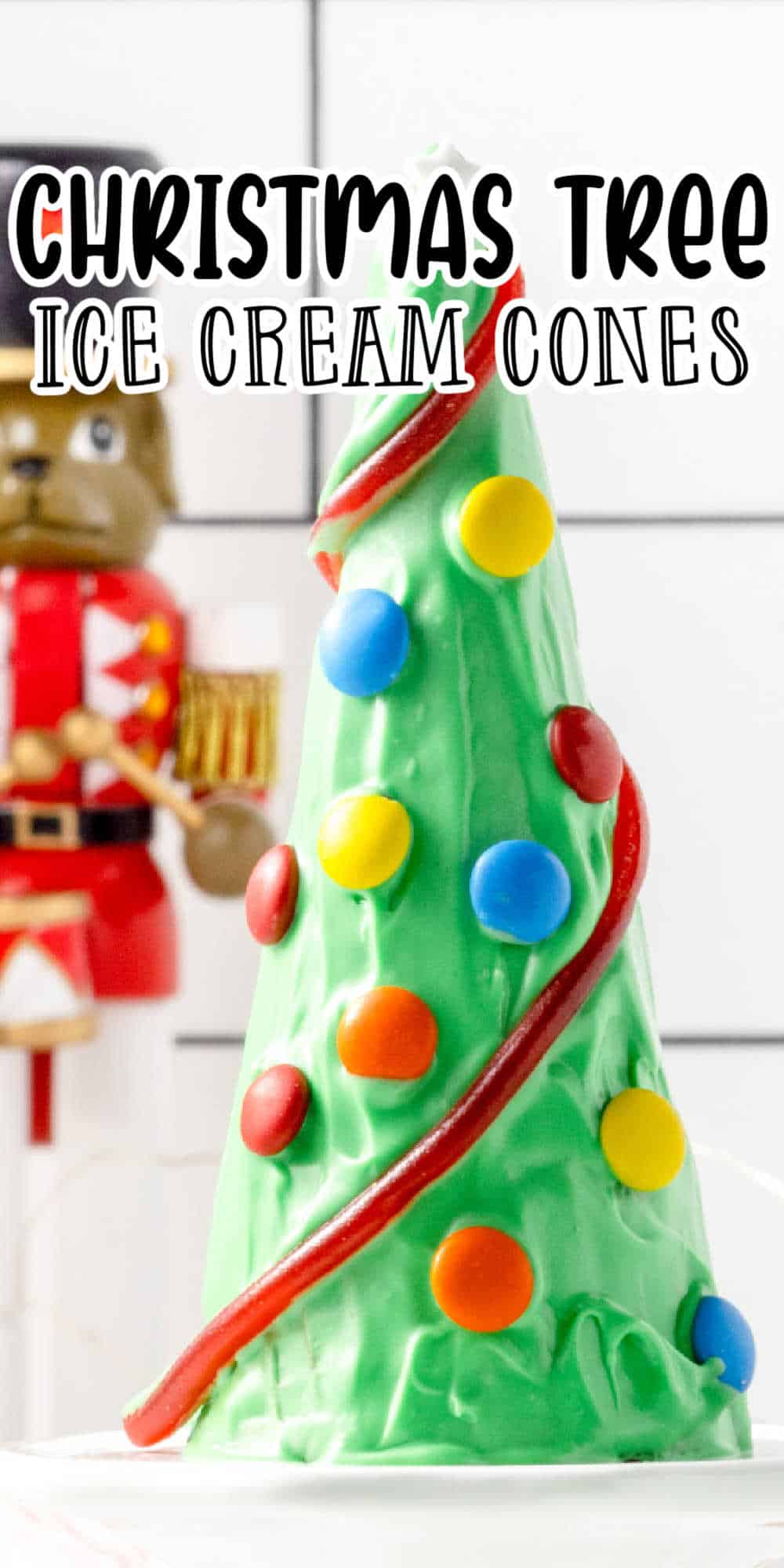 Ice Cream Cone Christmas Trees