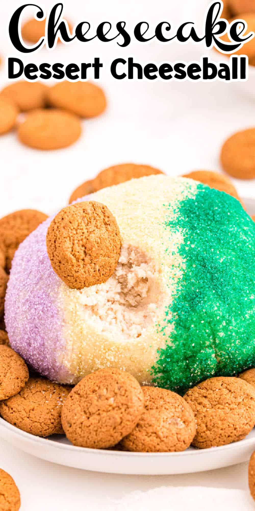 Easy Cheesecake Cheese Ball Recipe (With Cream cheese)