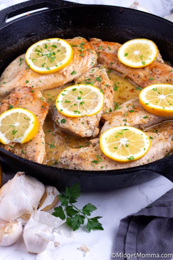 Easy Lemon Garlic Chicken Recipe • Midgetmomma