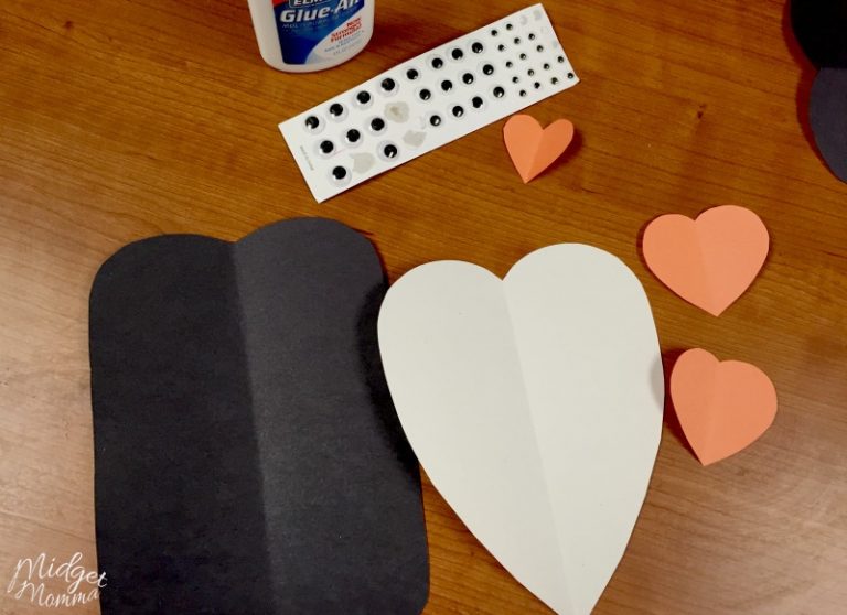 Easy Valentine's Day Penguin Craft • MidgetMomma Easy Valentine's Day Penguin Craft • MidgetMomma