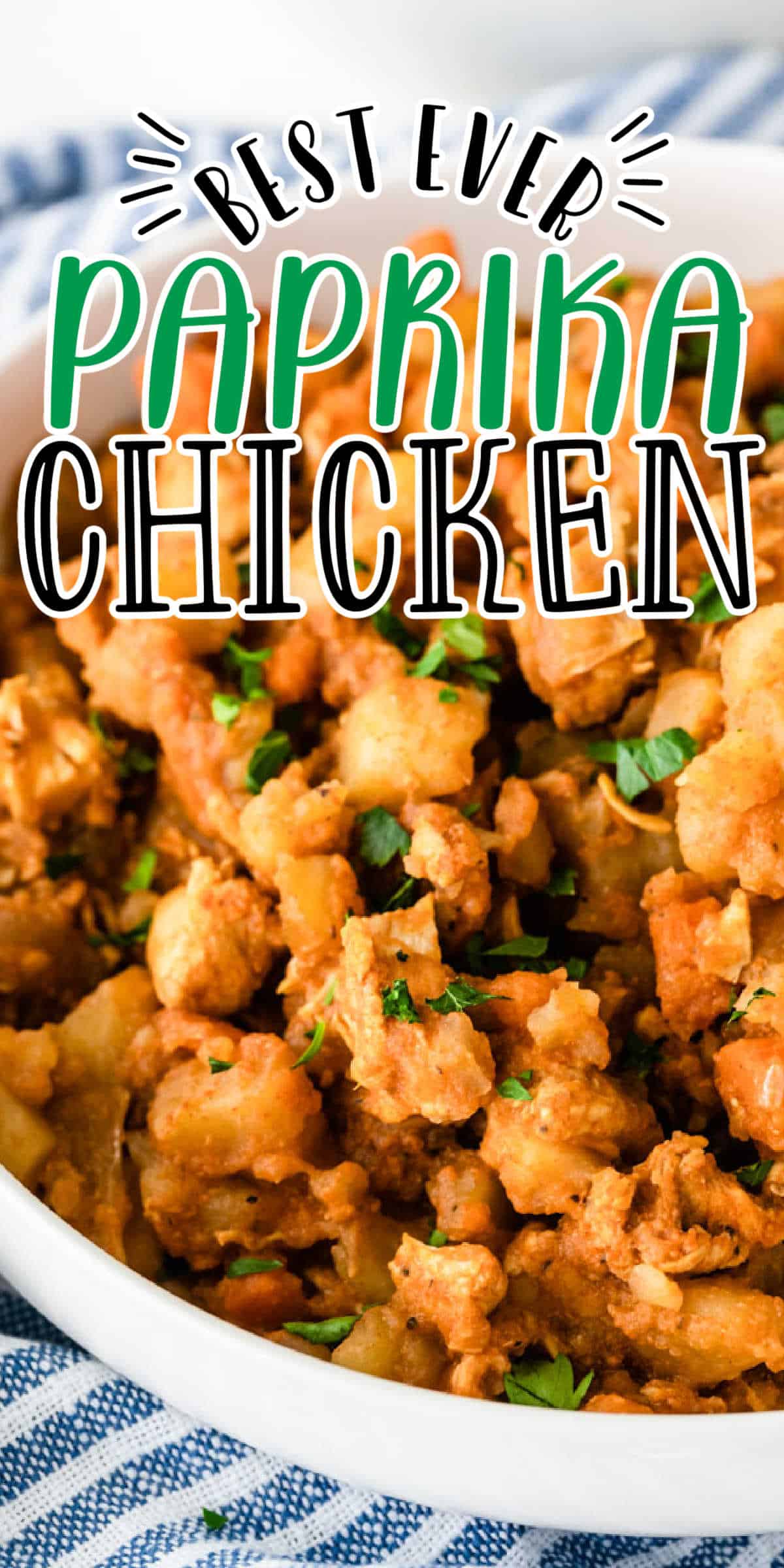 Slow Cooker Paprika Chicken • MidgetMomma