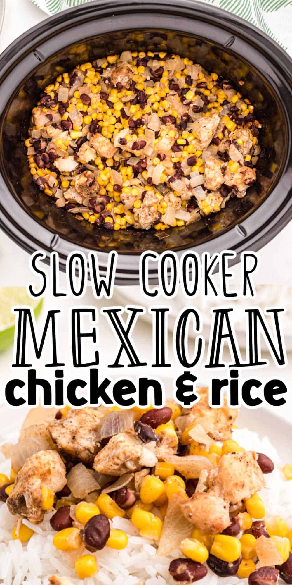 Slow Cooker Mexican Chicken And Rice • Midgetmomma