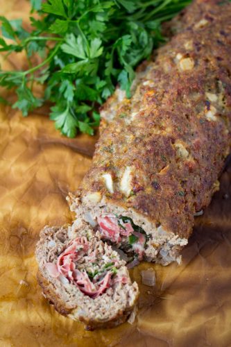 Meatloaf Brasciole Recipe - Italian Stuffed Meatloaf (Italian Stuffed ...