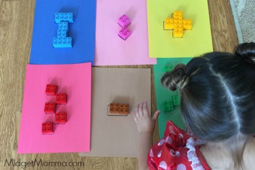 DIY Block Puzzle Learning Activity • MidgetMomma