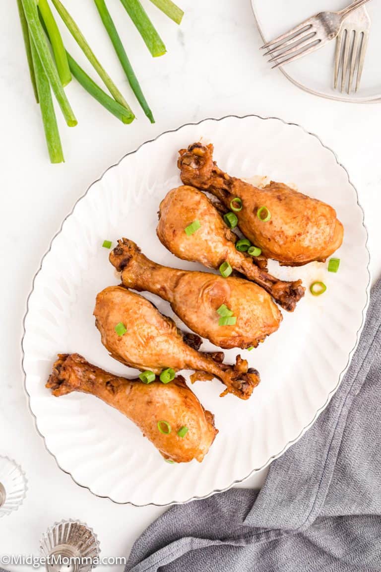 Slow Cooker Asian Chicken Legs • MidgetMomma