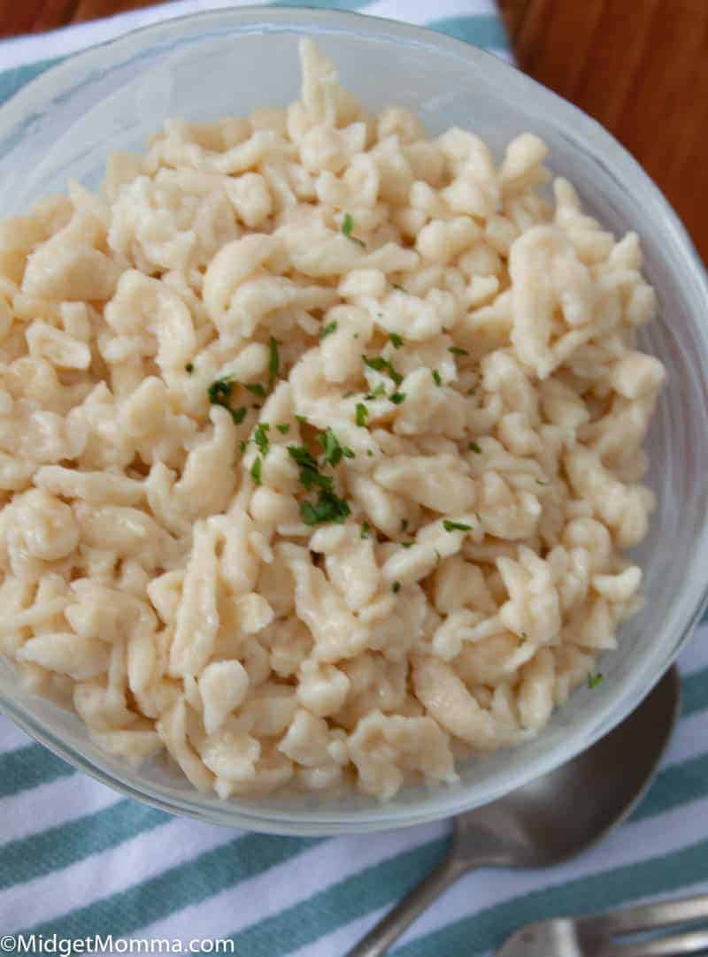 How to Make German Spaetzle • MidgetMomma.com