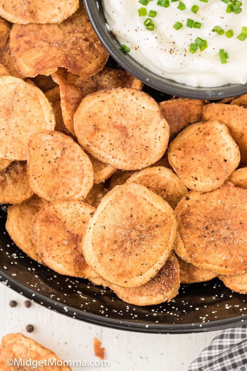 Black Pepper And Sea Salt Potato Chips MidgetMomma