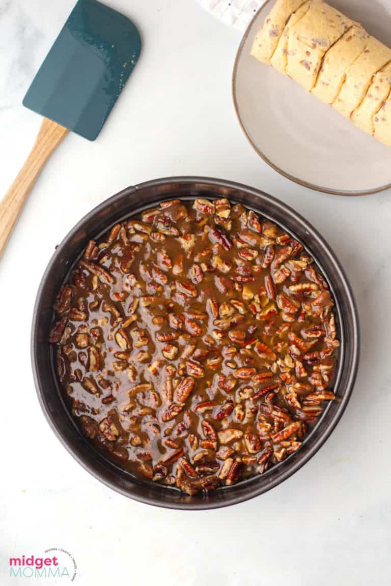 Easy Pecan Sticky Buns - Made with canned cinnamon rolls!