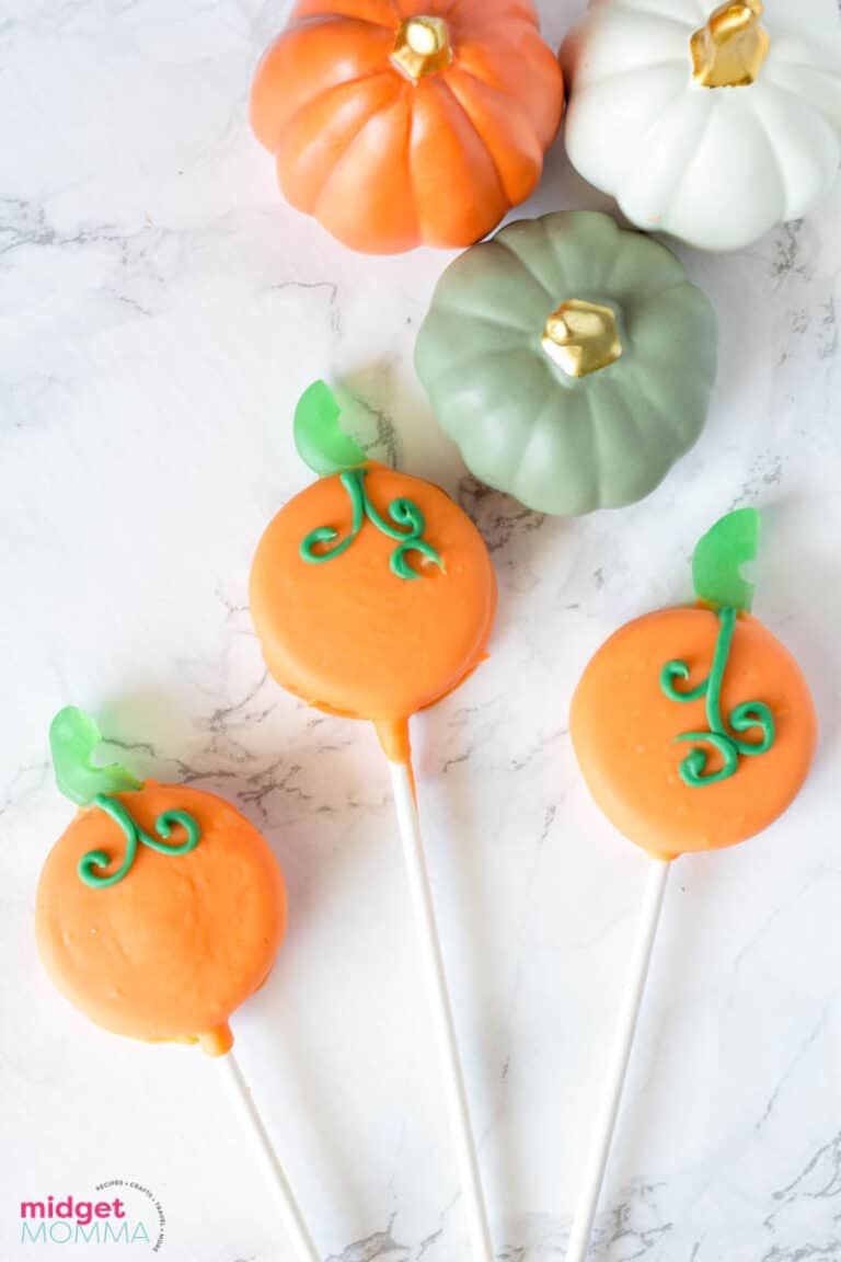 How to make Pumpkin Oreo Pops • MidgetMomma