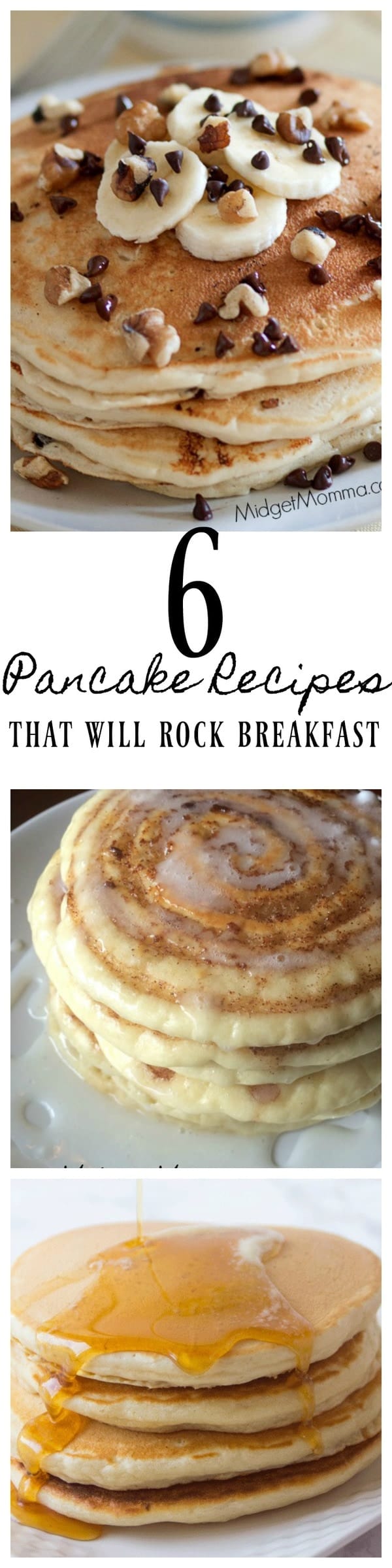 6 Pancake Recipes that Will Make Breakfast Amazing! • MidgetMomma