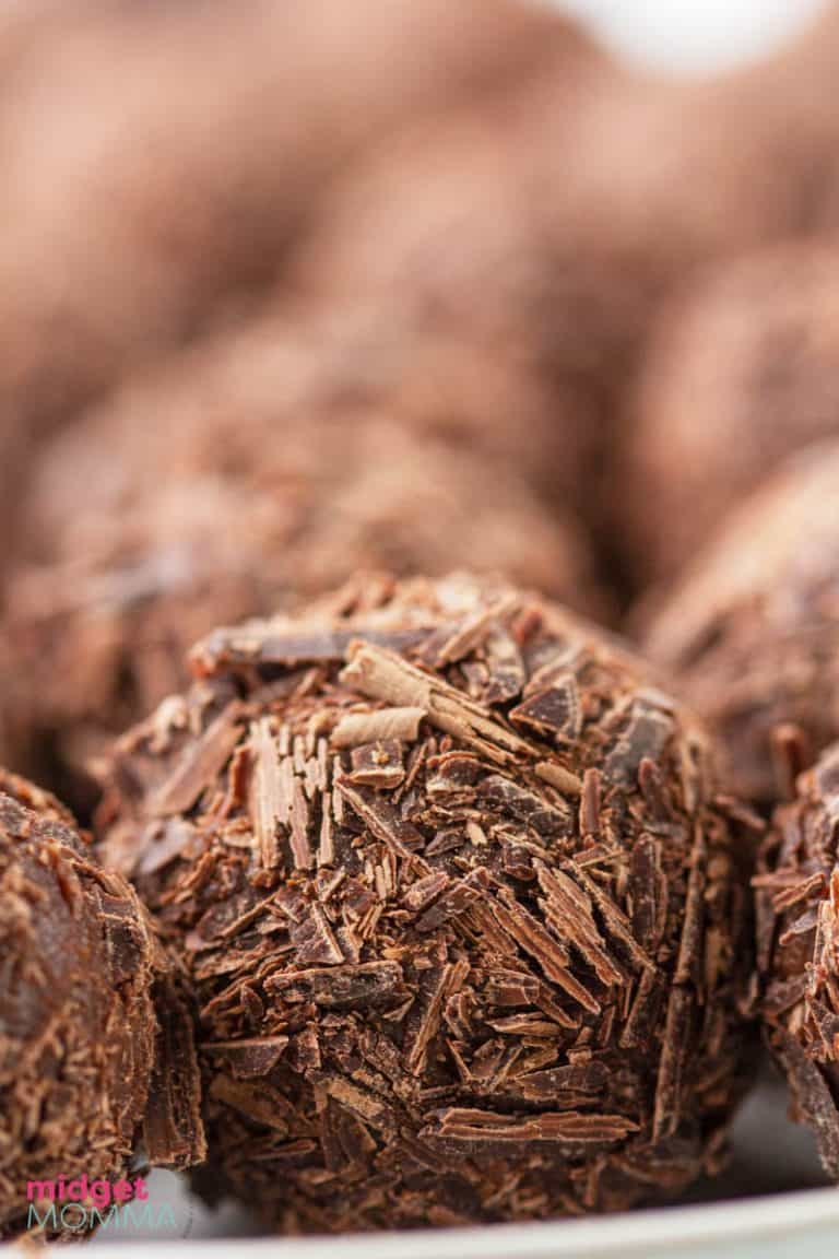 Homemade Milk Chocolate Truffles Recipe • MidgetMomma