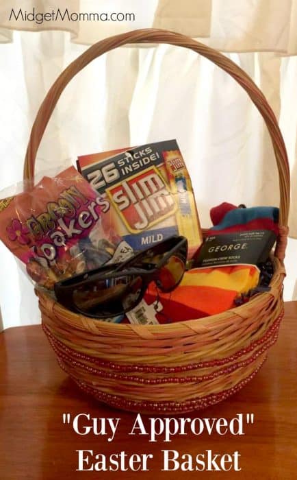 Slim Jim & Walmart Makes "Guy Approved" Easter Baskets Easy! • MidgetMomma
