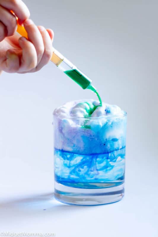 Shaving Cream Rain Cloud Science Experiment (With Printable!)