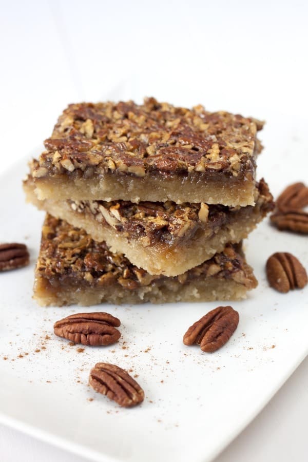Easy Pecan Pie Dessert Bars Recipe • MidgetMomma