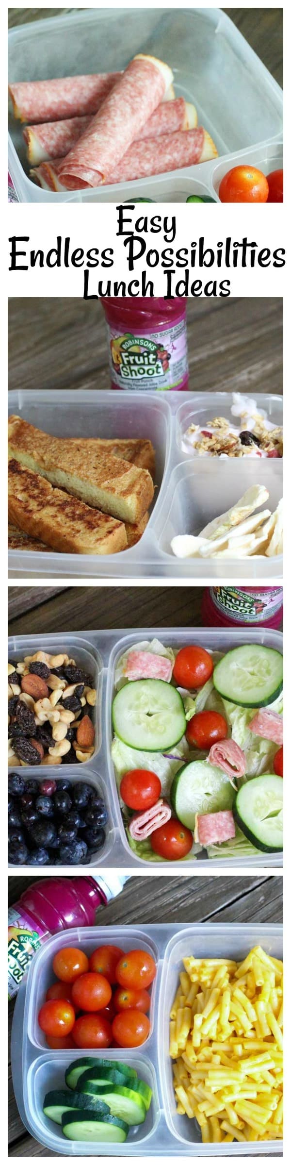 Easy Endless Possibilities Lunch Ideas! (Non Sandwich!) • MidgetMomma