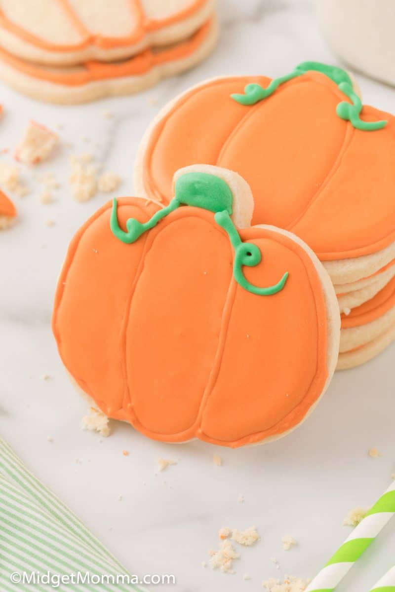 Pumpkin Spice Sugar Cookies With homemade Cookies & Royal Icing