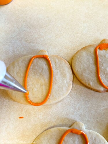 Pumpkin Sugar Cookies with Homemade Royal Icing With homemade Cookies ...