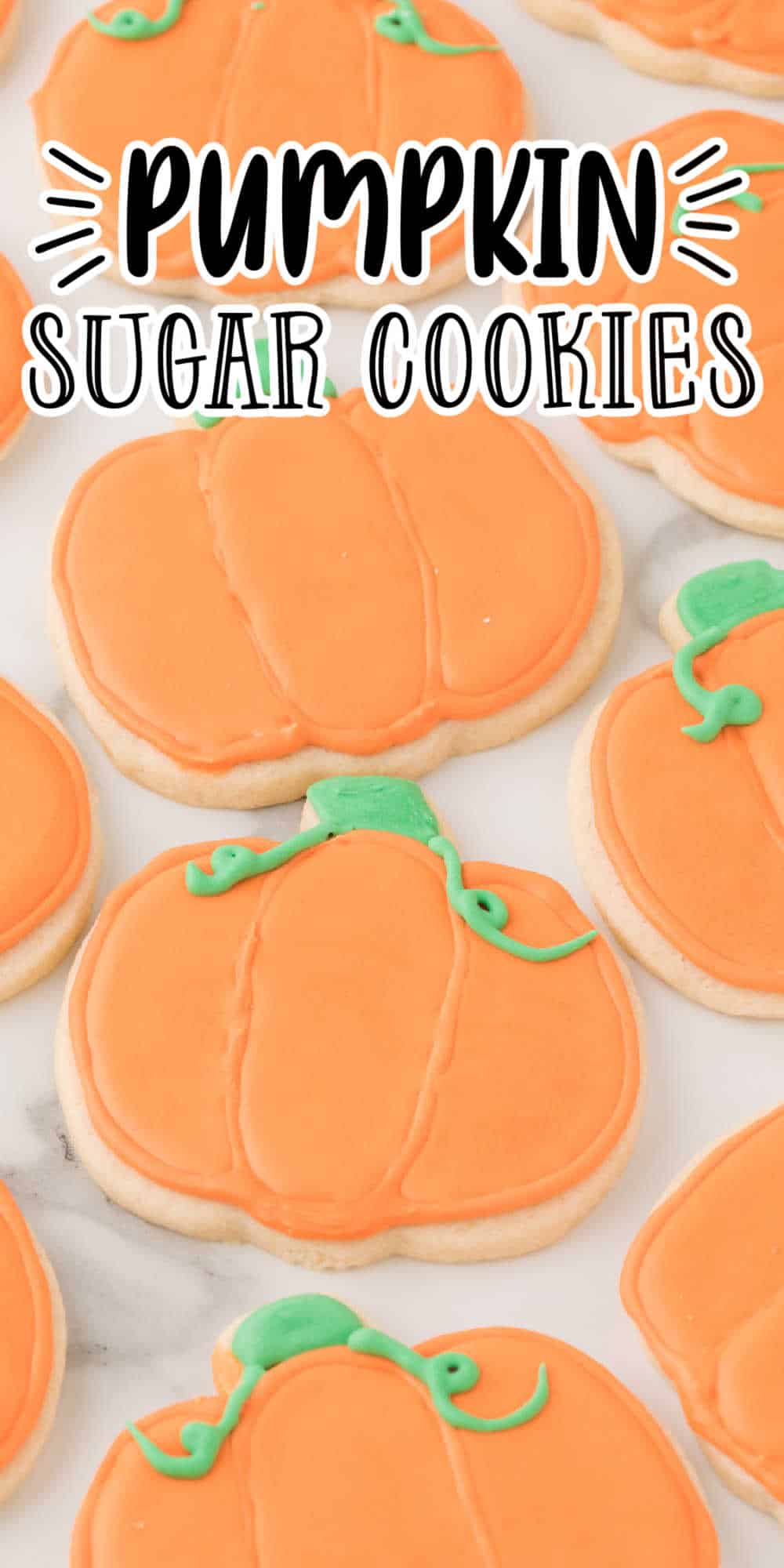 Pumpkin Spice Sugar Cookies With homemade Cookies & Royal Icing