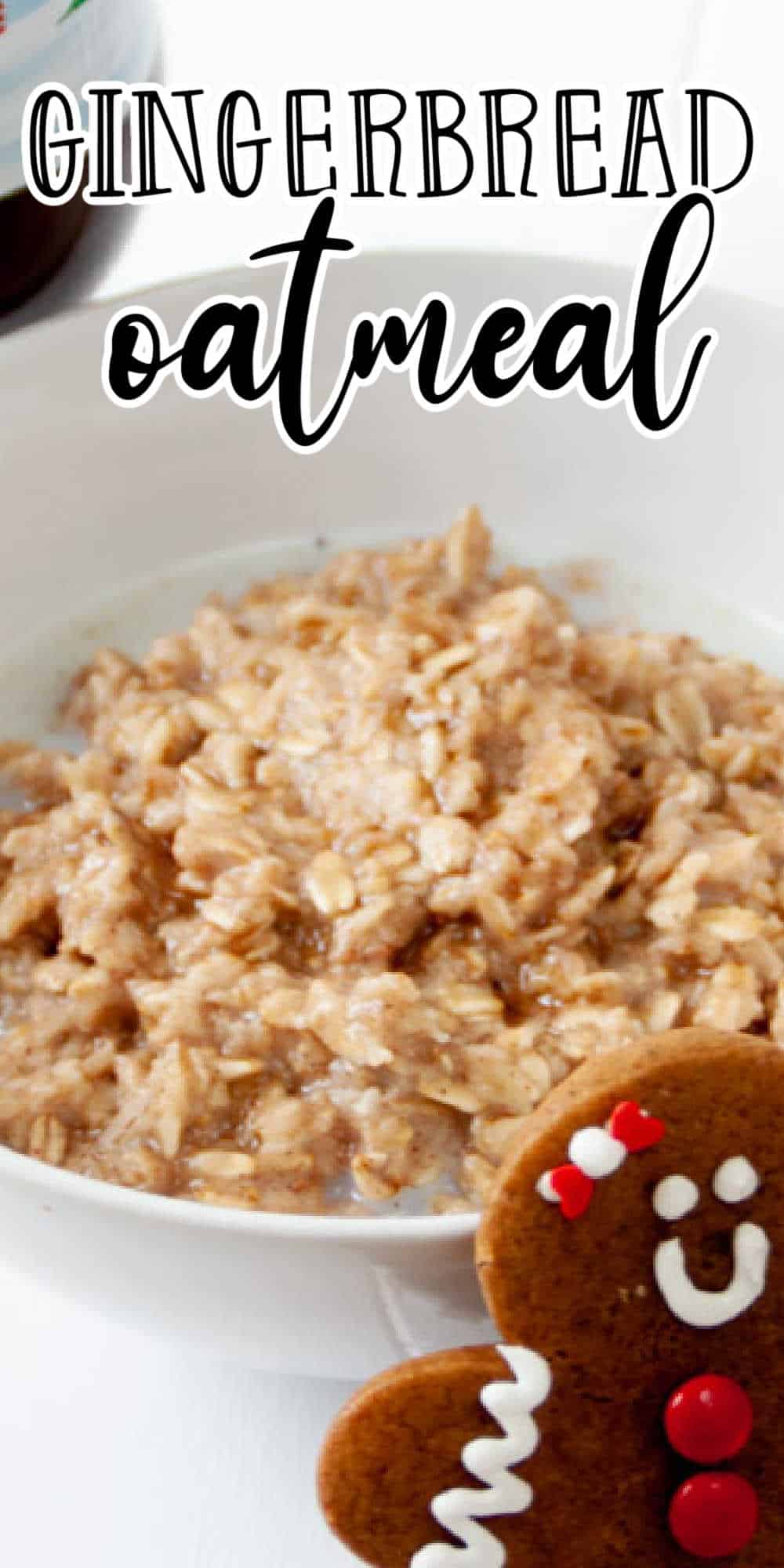 Gingerbread Oatmeal Recipe (Done in 10 minutes!)